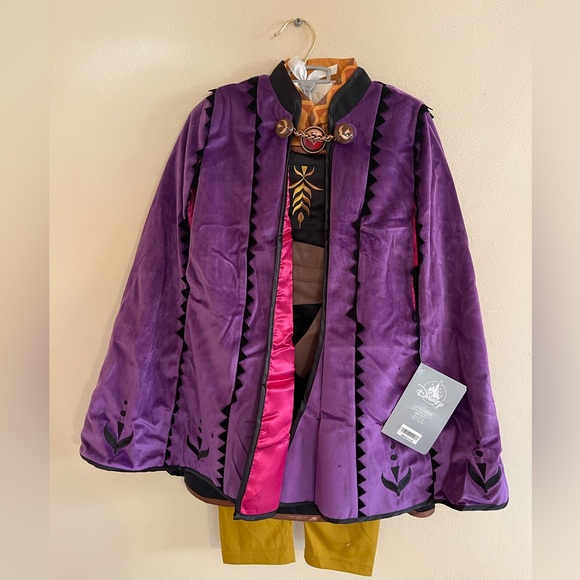 Disney | Costumes | Frozen 2 Ana Dress Cosplay Costume For Kids Tunic ...